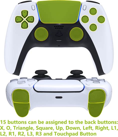 Buy Extremerate Wood Grain Back Paddles Programable Rise 2 0 Remap Kit For Ps5 Controller