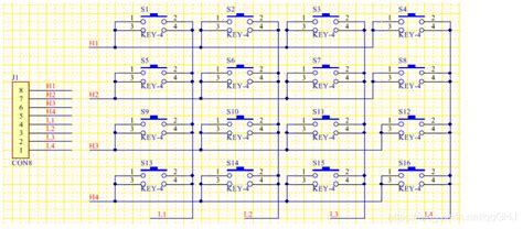 计算器 矩阵键盘数码管矩阵键盘控制流程图 Csdn博客