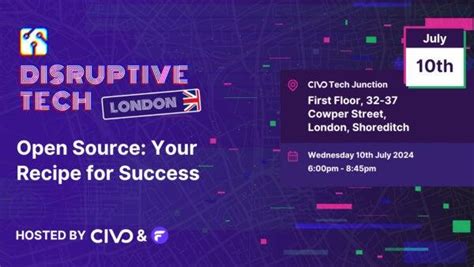 Sammathamu Seshank On Linkedin Disruptive Tech London Open Source Your Recipe For Success