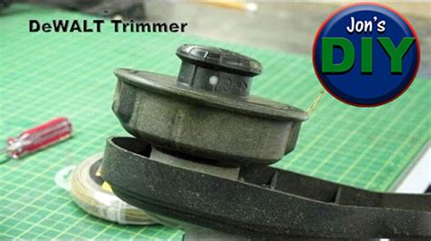Dewalt V Max String Trimmer Dcst Change The String Off