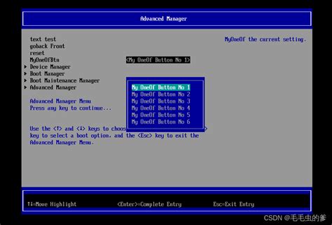 Uefi 基础教程 （十三） Vfr，hfr 简单使用 Oneof Btn Uefi Hfr Csdn博客