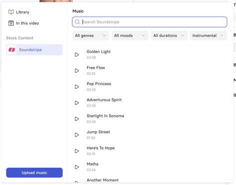 Adding Music To Videos In Synthesia Synthesia Docs
