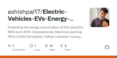 Electric Vehicles Evs Energy Consumption Estimationreadmemd At Main