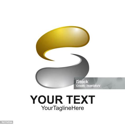 S 로고 디자인 서식 파일은 골드 워터 드롭 디자인 비즈니스 및 회사 정체성에 대 한 색깔 추상 초기 S 알파벳 로고 요소입니다 0명에 대한 스톡 벡터 아트 및 기타 이미지