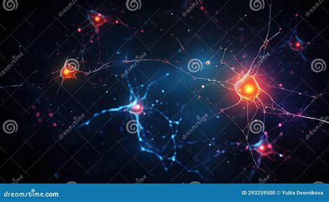 Neuron Complex Connection Neural Net Research Of Nerve Network Human Mind Cells Data Analysis