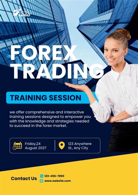 Forex And Trading Flyer Template Postermywall