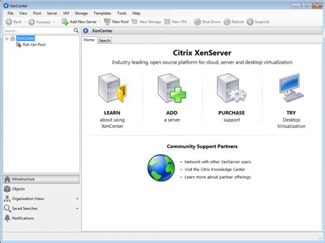 Managing Xenserver With A Xencenter And Xen Orchestra Web Interfaces Part 7