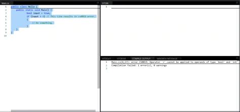 C Error Cs0019 Operator 0 Cannot Be Applied To Operands Of Type