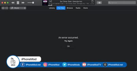 ผใช Apple Music ใน iTunes บางรายเจอปญหาแถบ For You ไมโหลดขอมล