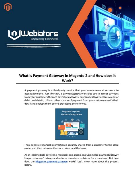 Ppt What Is Payment Gateway In Magento 2 And How Does It Work
