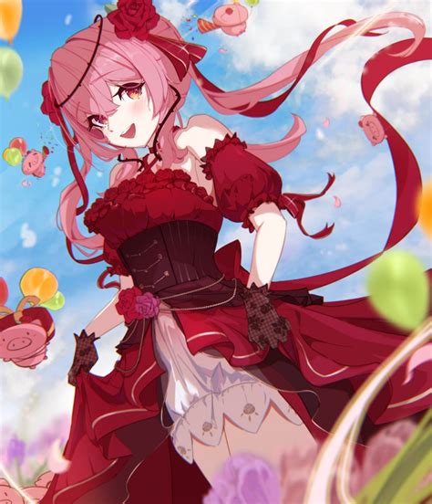 Rosemi Lovelock And Rosebud Nijisanji And 1 More Drawn By Hdukl