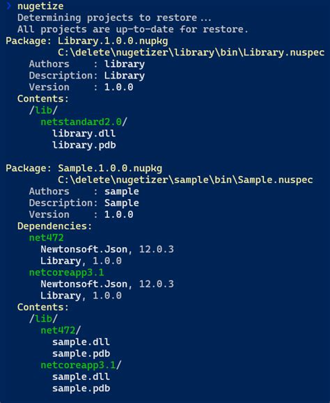 Github Devlooped Nugetizer A Simple To Understand Packing Model For Authoring Nuget Packages