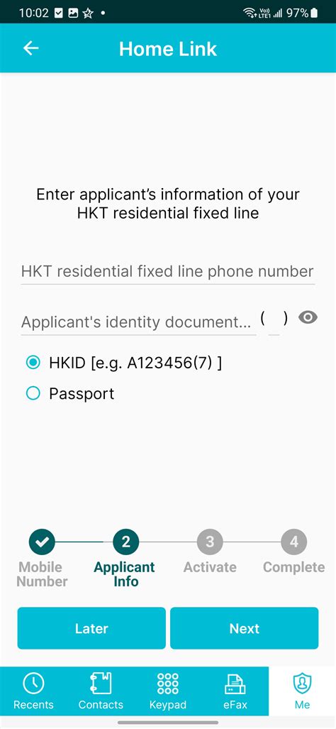 Smart Connect Service Homephone