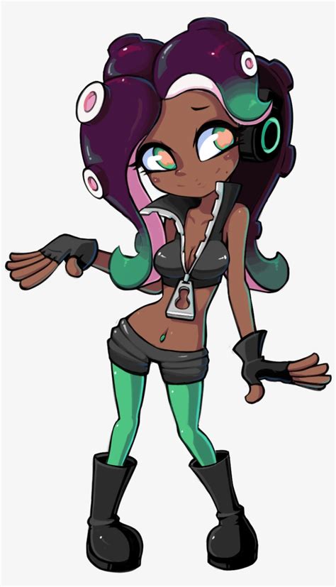 Marina From Splatoon 2 Like Everyone Else I Love Marina S Marina Splatoon 2 Fanart PNG Image
