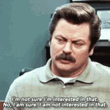Ron Swanson Dont Even Care 