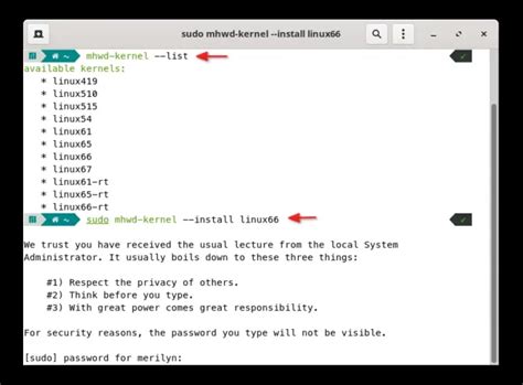 How To Install Linux Kernel 66 Or 67 In Manjaro Linux Fostips