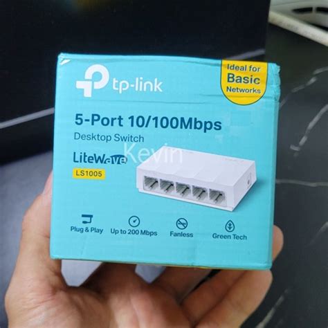 Jual Tp Link Desktop Switch Hub 5 Port 10 100mbps Rj45 Lan Tp Link Expasion For Home Office