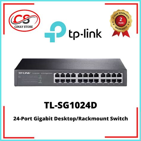 Jual Tp Link Tl Sg1024d Switch Hub 24 Port Gigabit Desktop Rackmount Shopee Indonesia