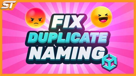 This Simple Unity Duplication Fix Will Save You Youtube