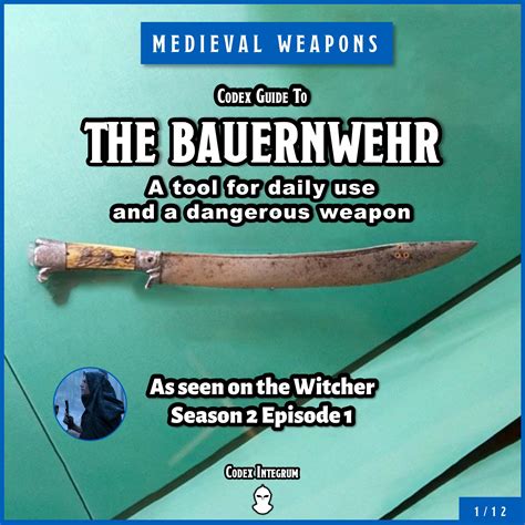 The Bauernwehr A Real Medieval Weapon You Might Have Seen On The