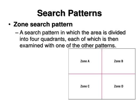 Ppt Search Patterns Powerpoint Presentation Free Download Id