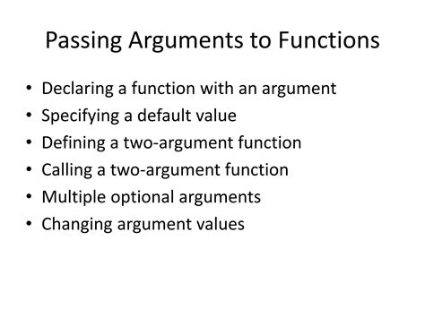 Functions In Php Pptx