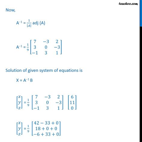 Example 29 Sum Of Three Numbers Is 6 If We Multiply Third
