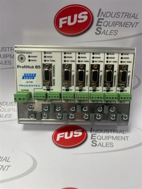 Procentec Profihub B5 Profibus Dp Repeater Procentec 17010 Fus