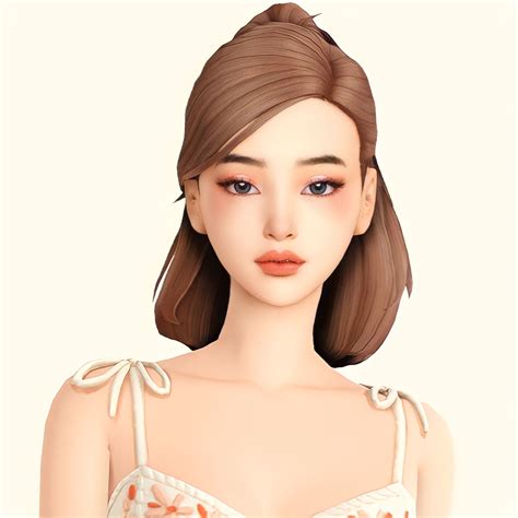 Shayna Kim Cute Korean Teenager Screenshots The Sims 4 Sims