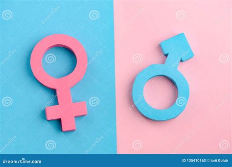 Male Gender Symbols Of Blue Color Isolated On A White Background