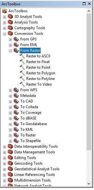 Raster To Polygon Conversion Download Scientific Diagram