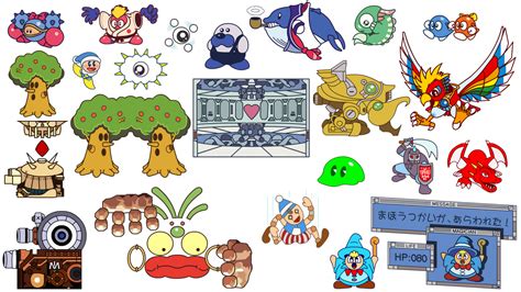 Kirbys Superstar Bosses By Rabbite On Deviantart