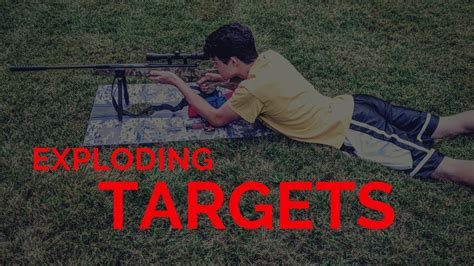 How To Make Exploding Targets For Pellet Guns YouTube