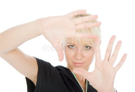 Make Frame Stock Photo Image Of Person Beauty Play 4826926