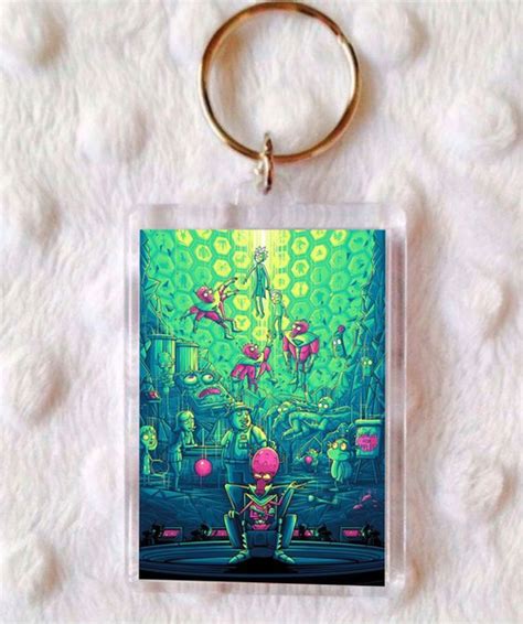Брелок Рик и Морти Rick And Morty №22 купить с доставкой по выгодным ценам в интернет