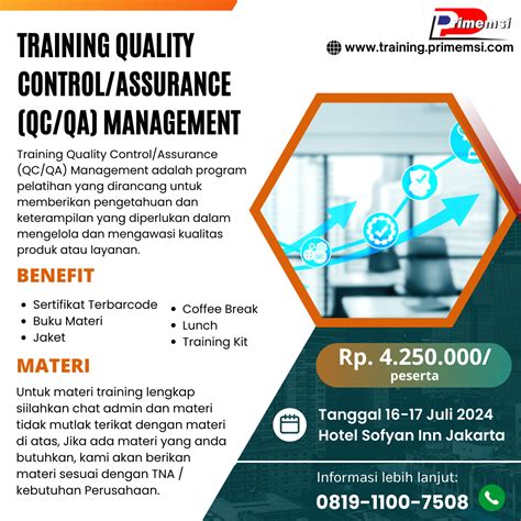 Training Quality Control Assurance QC QA Management
