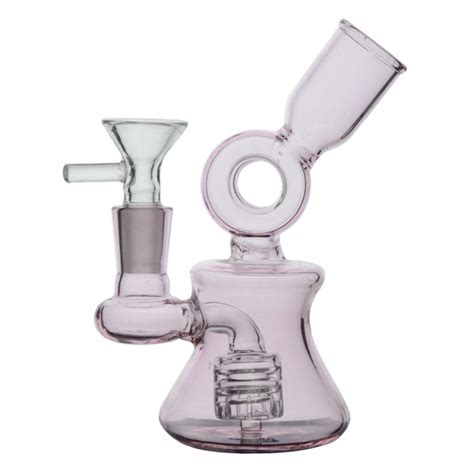 56inch Glass Bubbler Water Pipe Rigs Recycler Oil Rig Black Or Pink