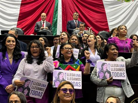 La Aprobación De La Igualdad Sustantiva Es Un Avance Histórico De Las Mujeres Mildred Ávila