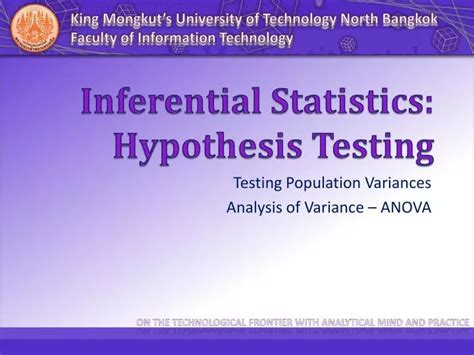 Ppt Inferential Statistics Hypothesis Testing Powerpoint Presentation Id 1869654