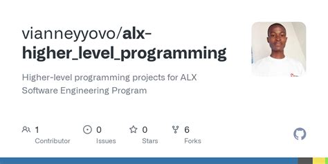 Github Vianneyyovo Alx Higher Level Programming Higher Level Programming Projects For Alx