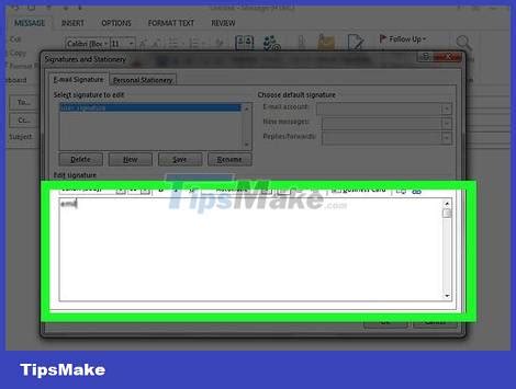 How To Add A Signature In Microsoft Outlook