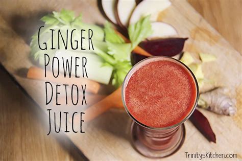 Ginger Power Detox Juice Kind Earth