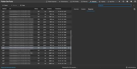 Network Response Tab Fails To Build · Issue 5314 · Flutterdevtools