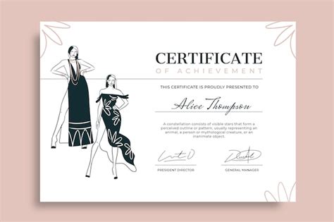 Certificate Fashion Show Images Free Download On Freepik