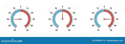 Thermometers Celsius Degree Set Stock Vector Illustration Of Celsius Summer