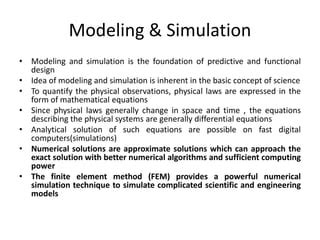 Introduction To Finite Element Method PPT