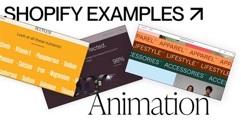 Recently Updated The Best Shopify Animation Examples To Give You Inspiration
