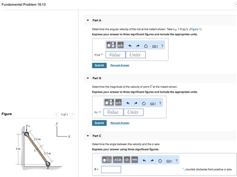 Solved Fundamental Problem 1613 Part A Determine The