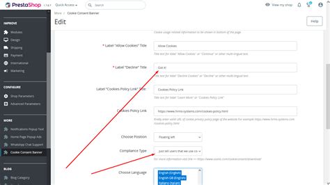 FREE MODULE PrestaShop Cookie Consent Banner Free Modules Themes PrestaShop Forums