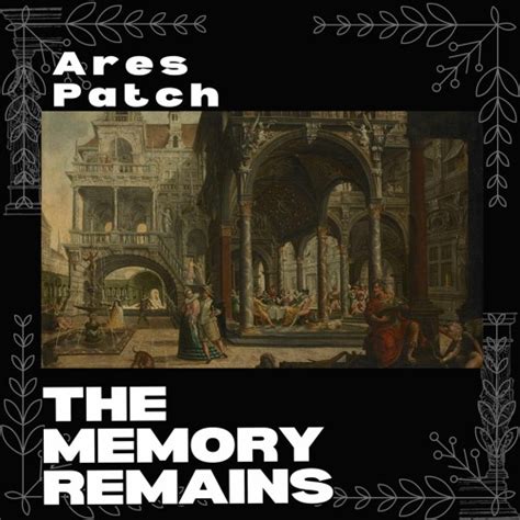 Stream The Memory Remains Metallica Cover By Ares Patch Listen